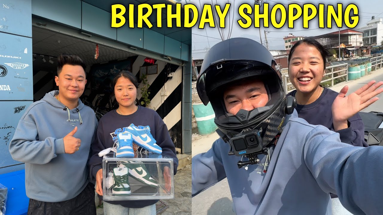 BAINI LAI BIRTHDAY GIFT😍 / CYCLE OFFER MA RAJKUMAR THAPA MAGAR CYCLE ...