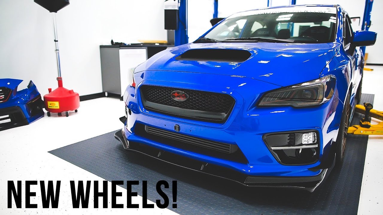 Subispeed WRX gets NEW WHEELS - YouTube