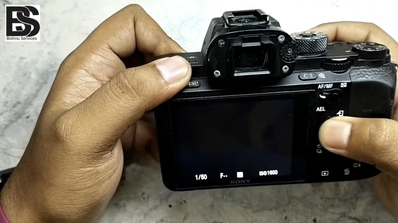 Sony A7 s ii Menu not working - YouTube