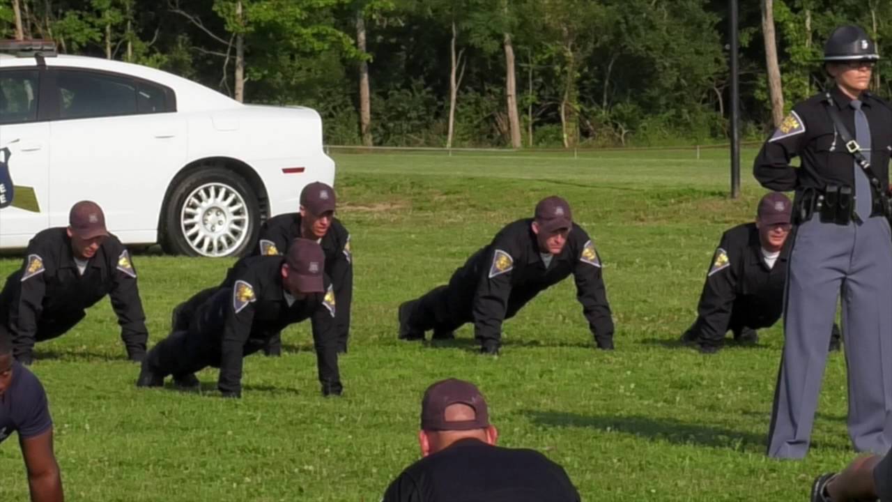Indiana State Police #22Kill Push Up Challenge - YouTube