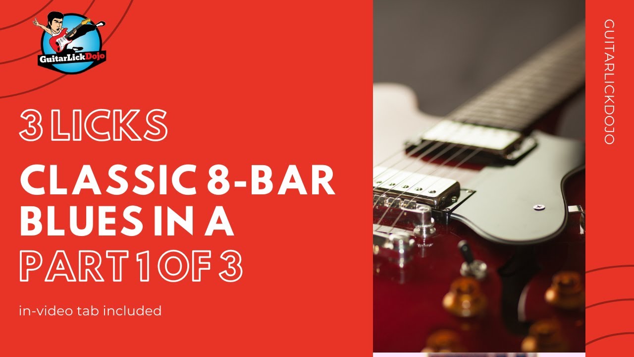 Classic 8 Bar Blues in A - Part 1 of 3 - YouTube