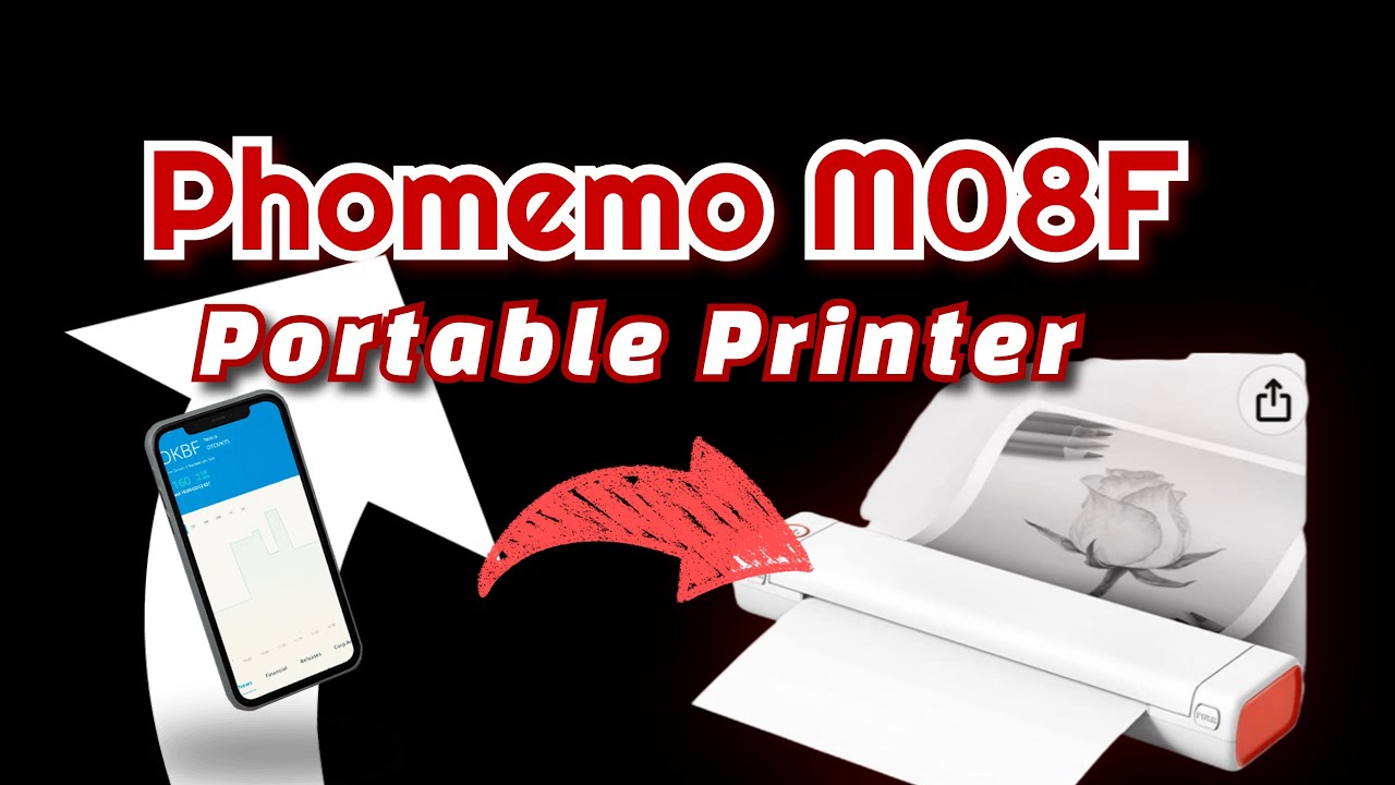 Phomemo M08F “INKLESS” Portable Printer - YouTube