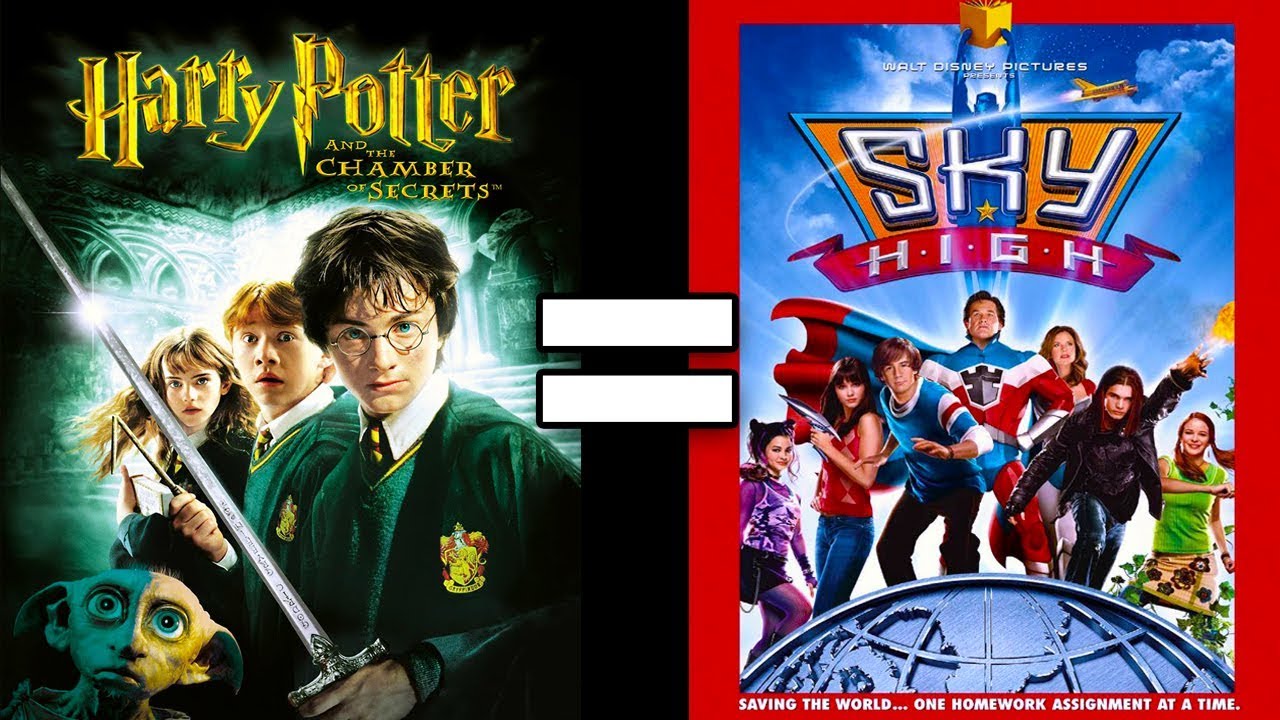 24 Reasons Harry Potter 2 & Sky High Are The Same Movie - YouTube