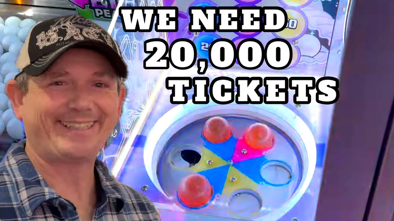 WE NEED TO WIN 20,000 TICKETS!!! - YouTube