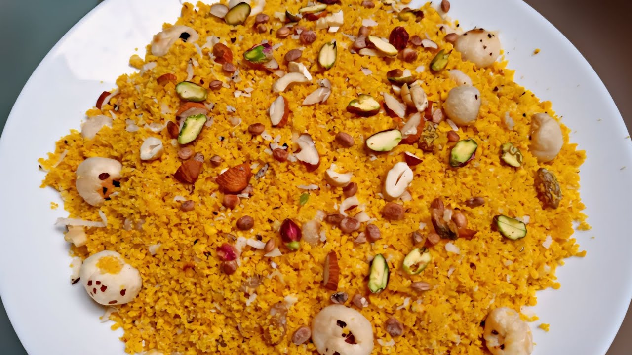 Muharram Special Besan Ka Malida Recipe|Besan ka Malida: A Tasty Indian ...