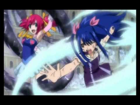 Fairy Tail AMV Skillet Wendy vs Chelia