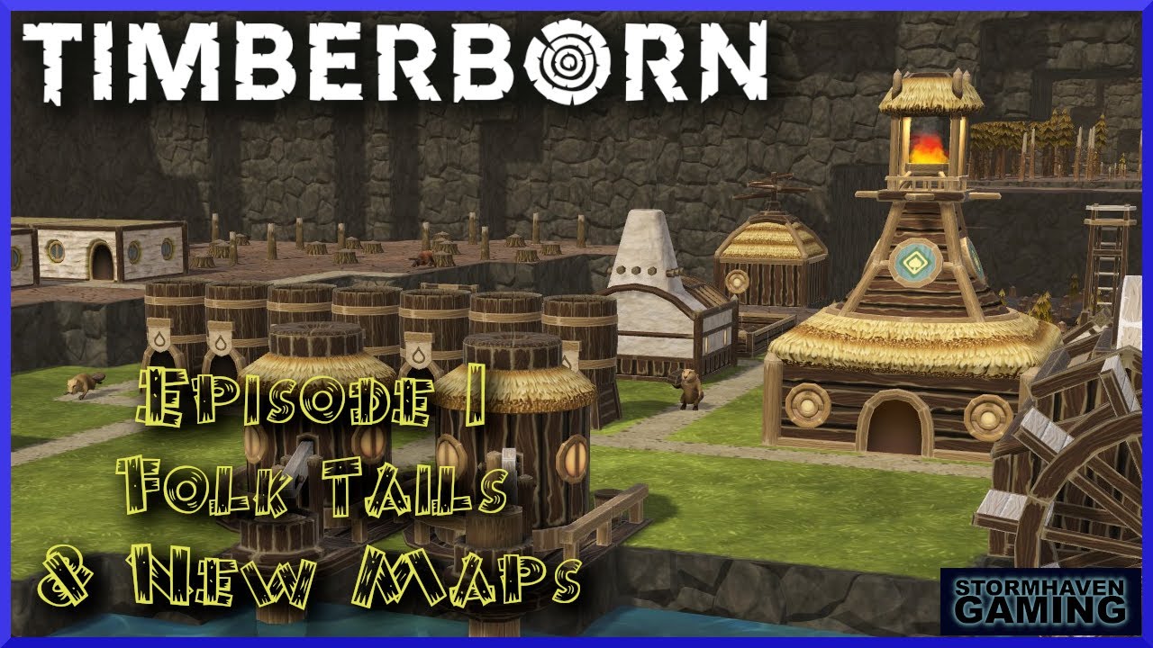 Timberborn - Update 7 - Starting A New Map With The Folk Tails - YouTube