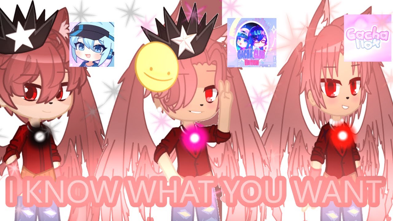 I KNOW WHAT YOU WANT ️🖤🧡| Gacha Nox- Gacha Life-Gacha Life 2-Gacha Club ...