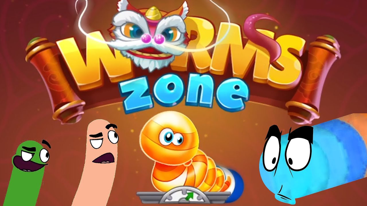 WormsZone.io Slither Snake Game update. Chinese New Year 2023 - YouTube