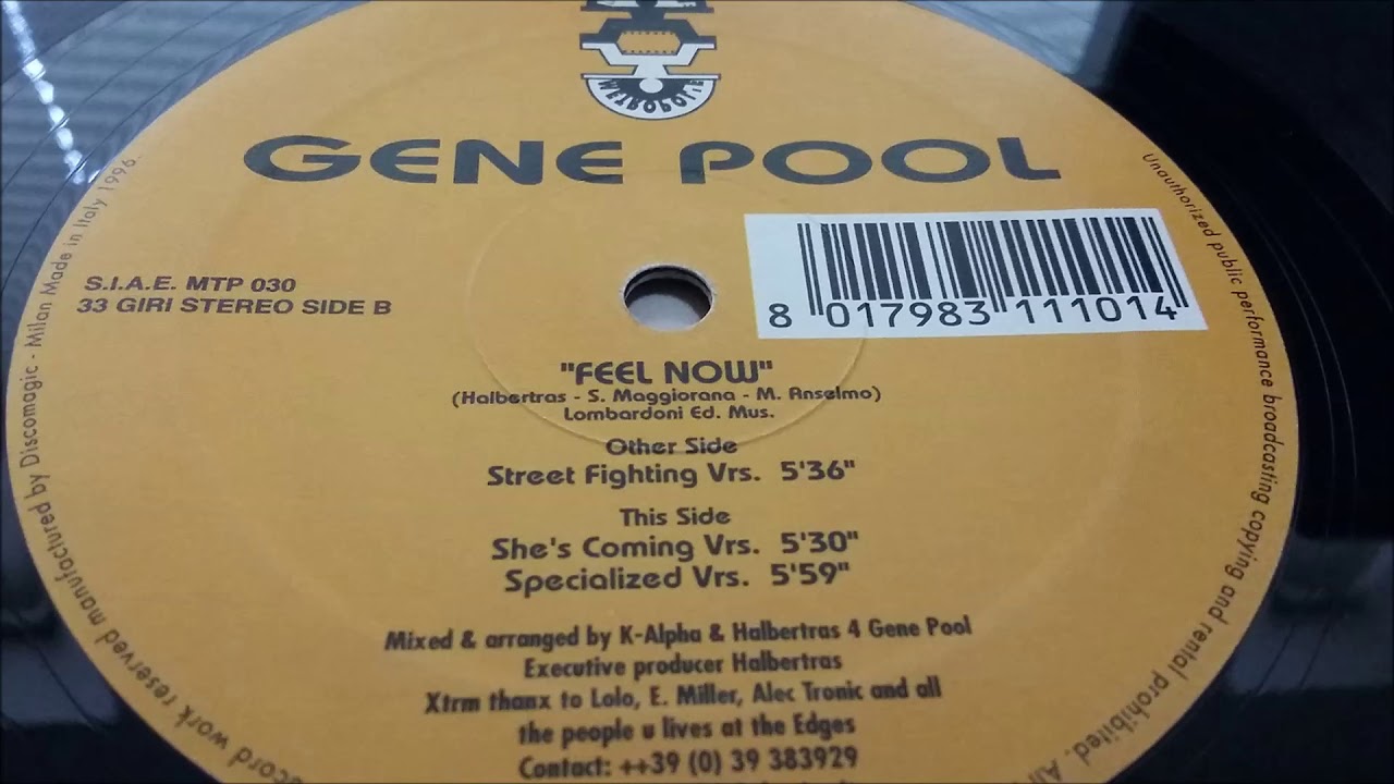 Gene Pool - Feel Now (She Is Coming Vrs) - YouTube