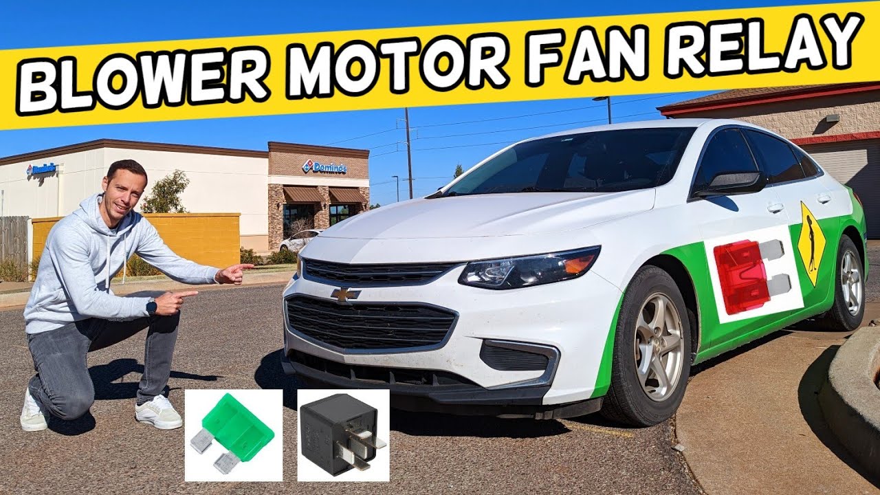 CHEVROLET MALIBU BLOWER MOTOR FAN RELAY 2016 2017 2018 2019 2020 2021 ...