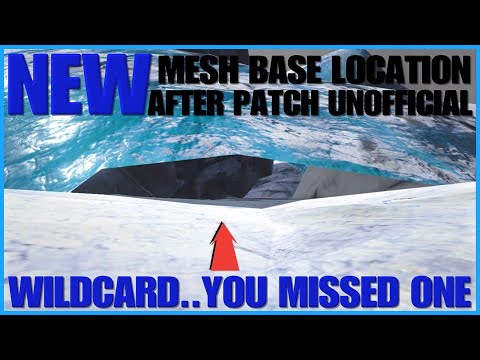 ARK NEW mesh base location AFTER PATCH ! (easy/unofficial) - YouTube