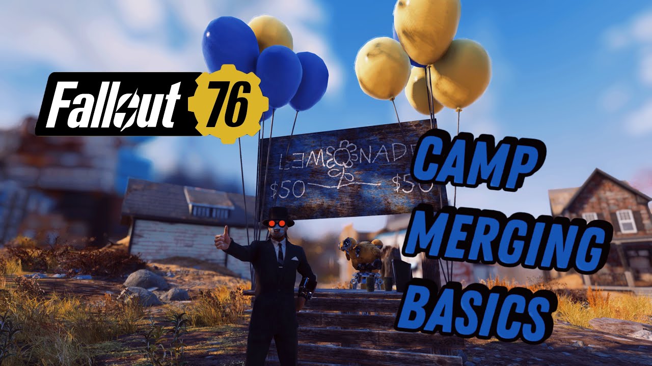 Fallout 76 // Beginner camp merging techniques - YouTube