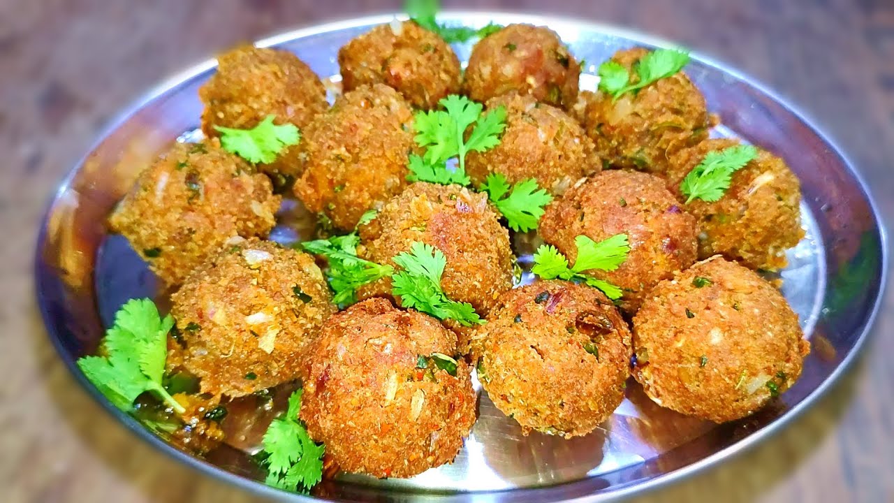 Crunchy Soya Balls | Tasty and Healthy Snack recipe - YouTube