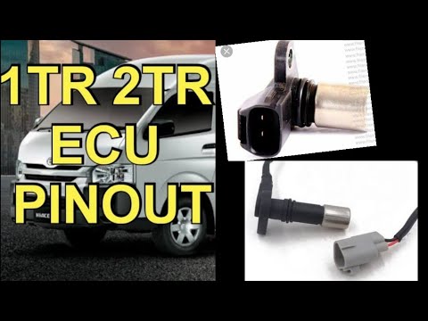 1TR 2TR Crank ,Cam Sensor Pinout(Hiace.5) - YouTube