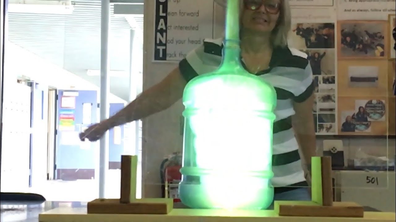 Crazy Science Teacher Explosion - YouTube