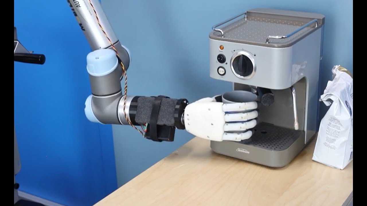 Robotic Hand by Sentient Bionics | Mobile Automation - YouTube