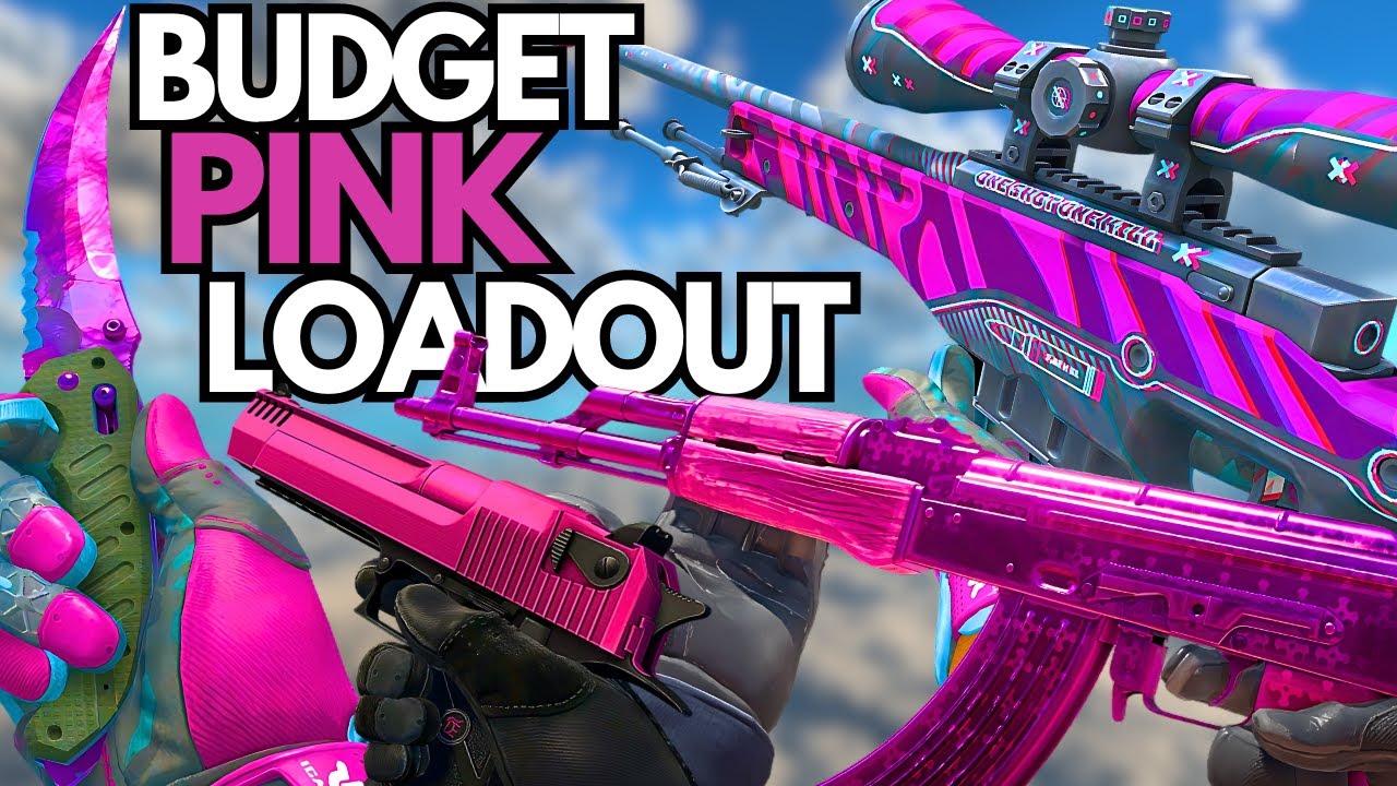 The BEST BUDGET PINK Inventory for CS2! (CHEAP PINK Skins Loadout 2024 ...