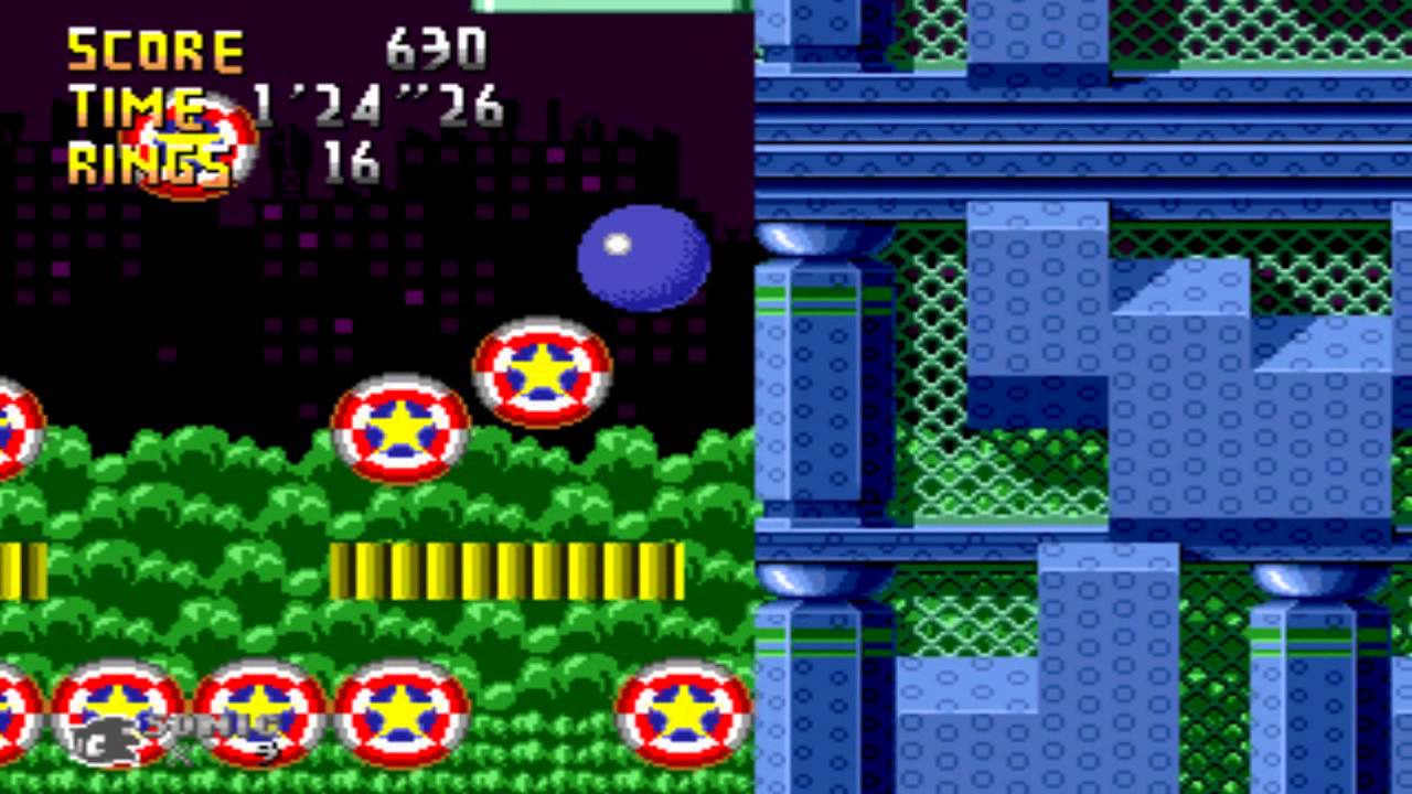 Sonic The Hedgehog - Spring Yard Zone(SNES remix) - YouTube