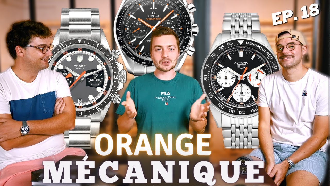 Chrono Tudor vs Omega vs Tag Heuer - Orange Mécanique 18 - YouTube