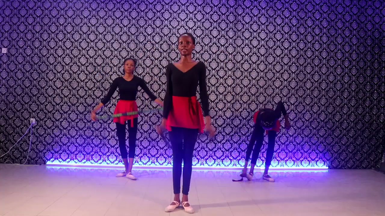 True Gold Ballet School Stretches 003 with Praise Greene - YouTube