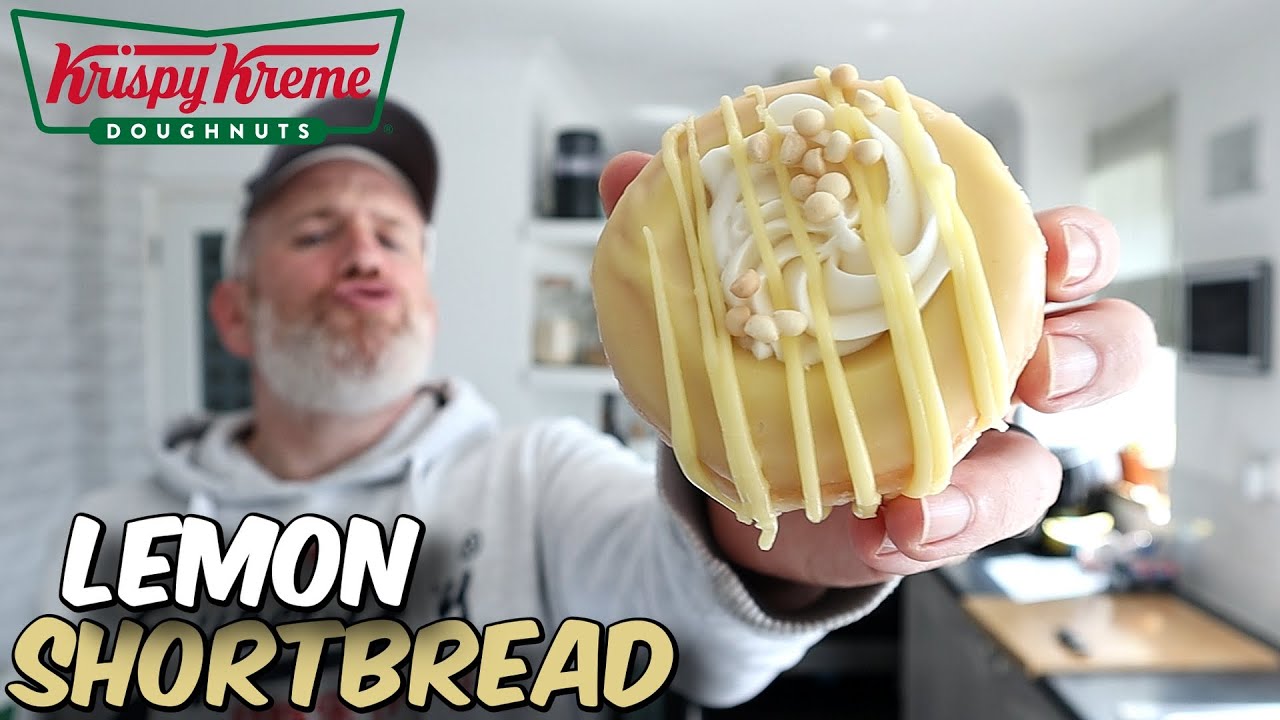 NEW Krispy Kreme Lemon Shortbread - YouTube