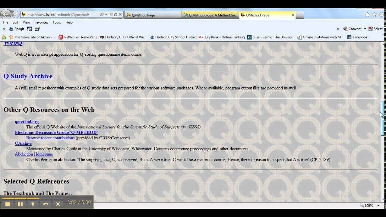 Video 1 Downloading PQ Method Ramlo - YouTube