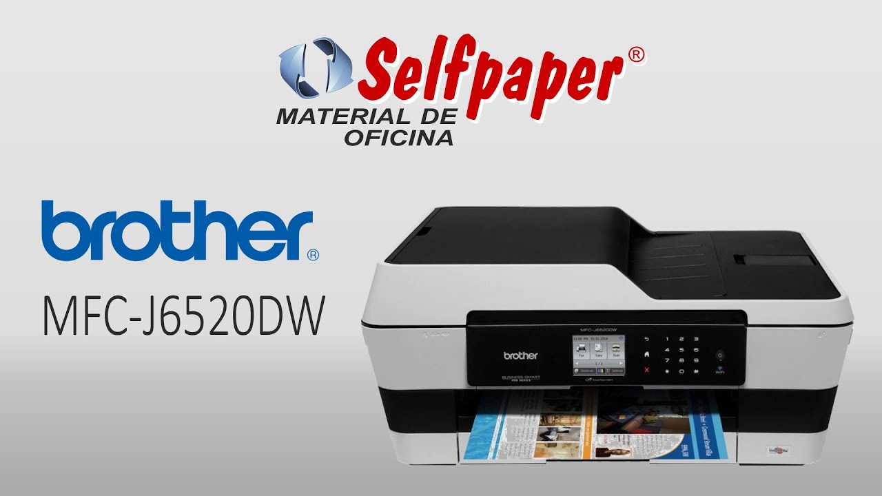 Brother MFC-J6520DW, video HD, selfpaper.com - YouTube
