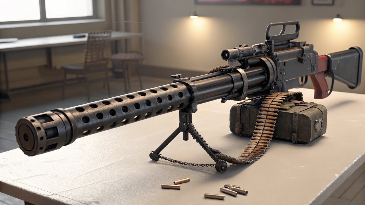 “The M134 Minigun: Hollywood’s Ultimate Overkill Weapon” - YouTube