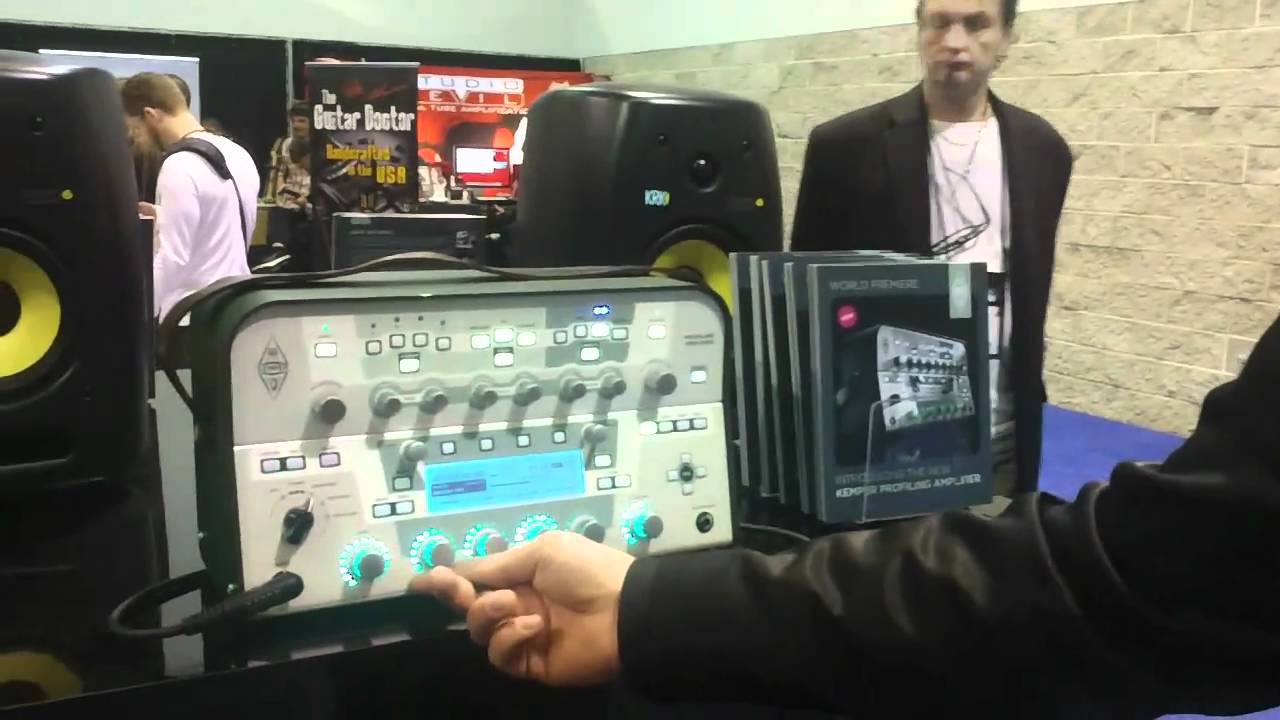 KEMPER PROFILING amplifier NAMM '11 AMP SHOW & TELL - YouTube