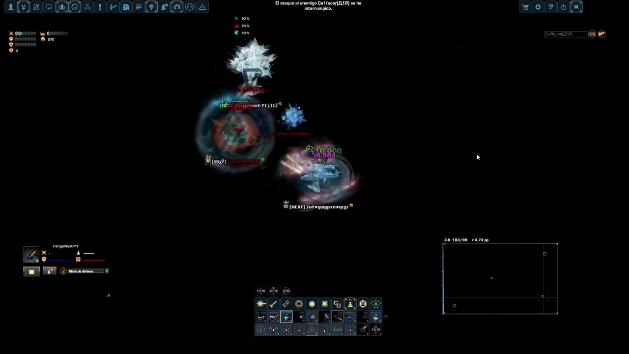 Dark Orbit Noob ACC [Test Server] Ge1 - YouTube