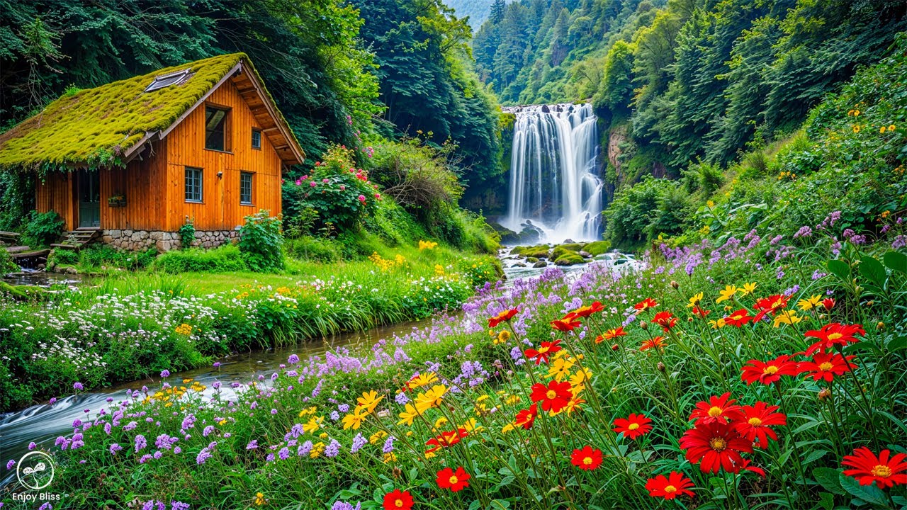 Beautiful Relaxing Music 🍀Calming sounds reduce stress & bring deep ...