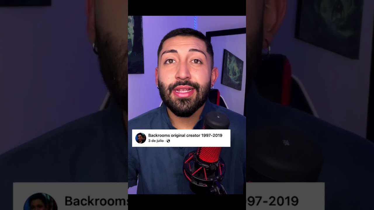 EL CREADOR ORIGINAL DE LOS BACKROOMS🕋 #shorts - YouTube