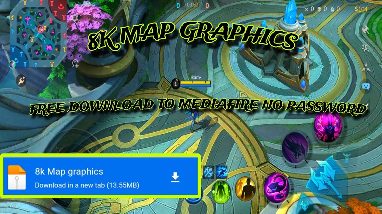 Mlbb map 8k script download to Mediafire no password 2024 - YouTube