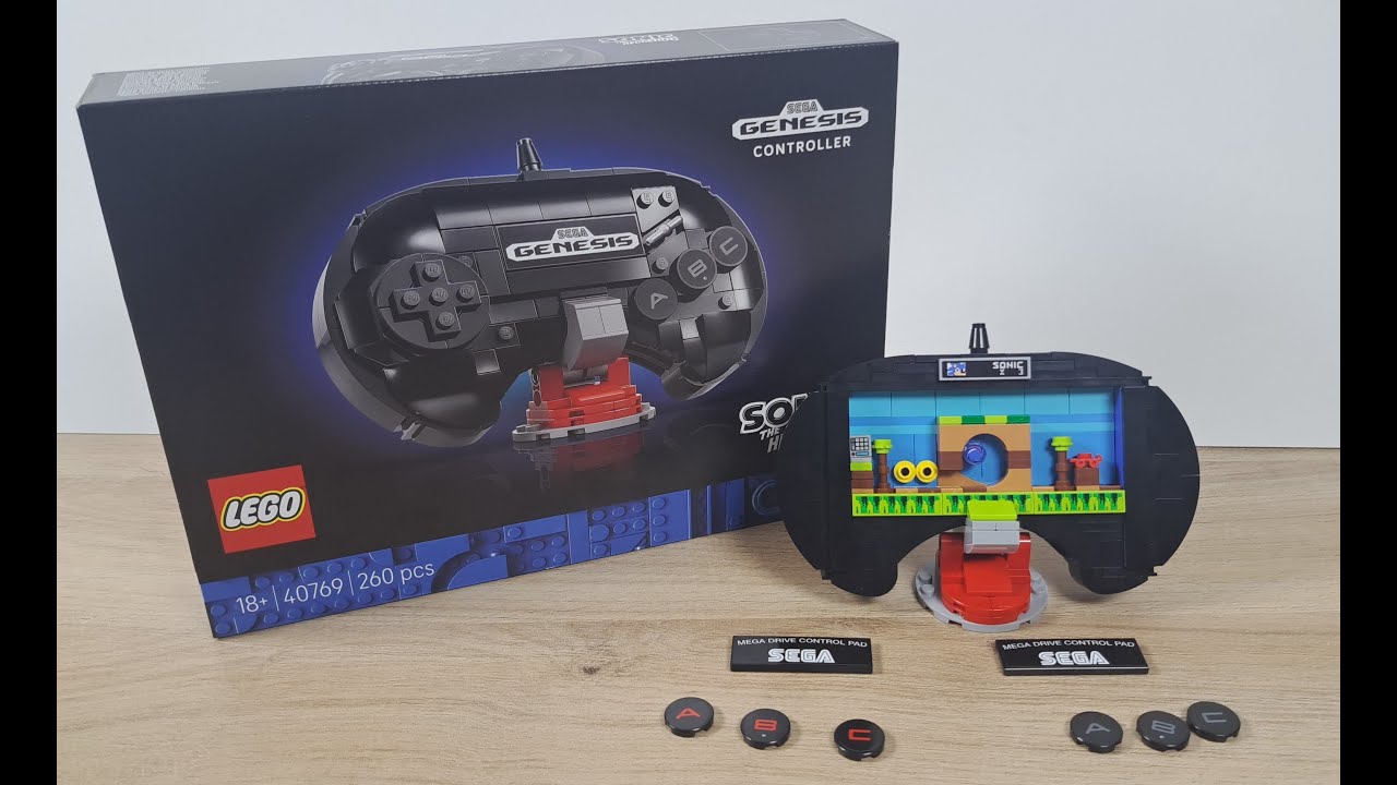 🎮 LEGO Sega Genesis Controller (Set 40769) GWP | Retro Gaming Nostalgia ...