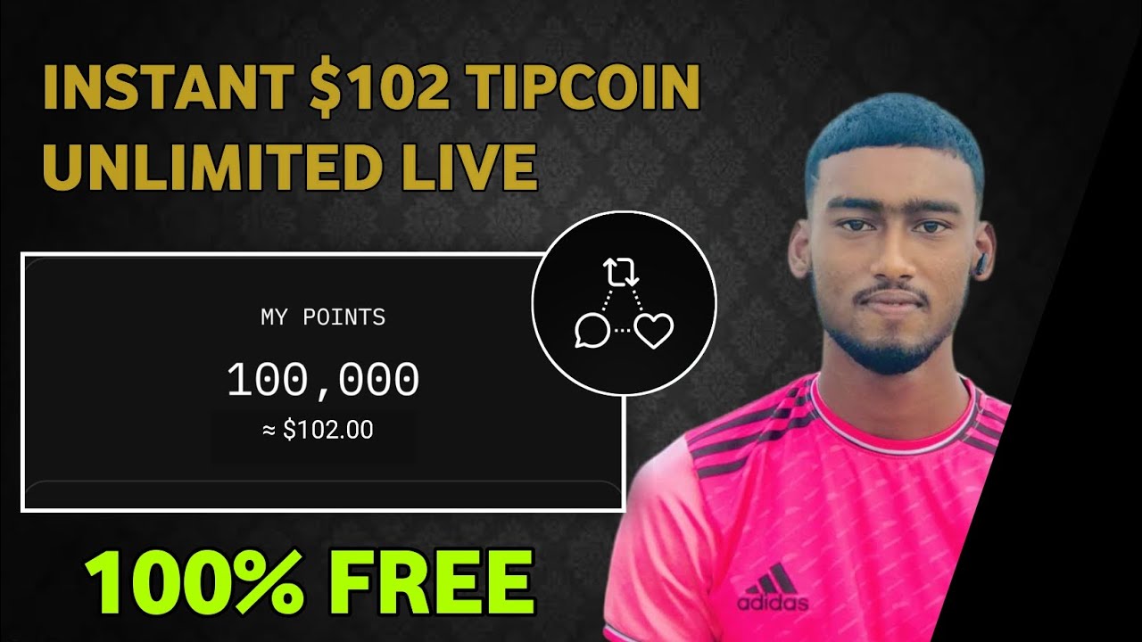 Instant $102 Tipcoin || TIPCOIN Wallet Airdrop || New Potential Crypto Airdrop || New Exchange ...