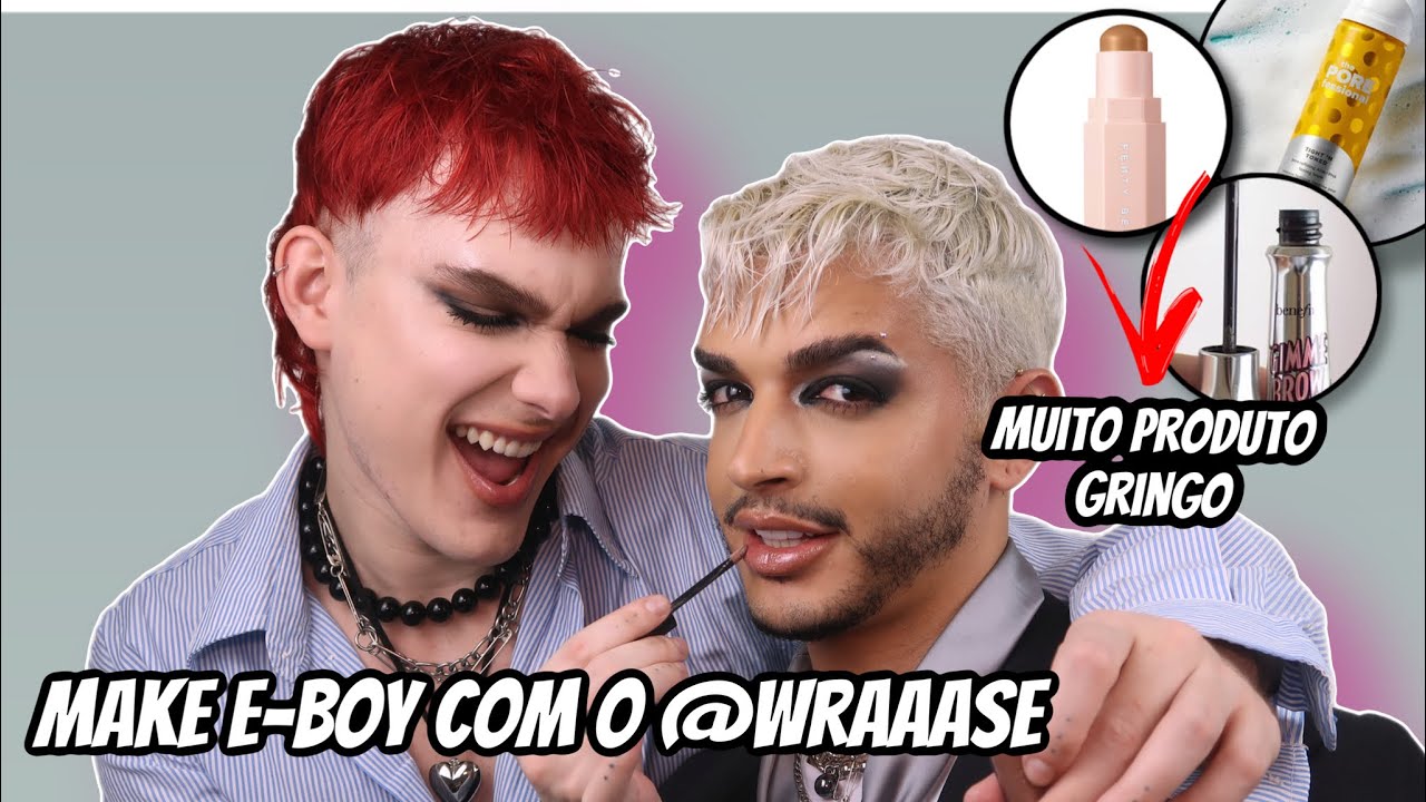 O CRIS WRAASE ME TRANSFORMOU EM E-BOY - YouTube