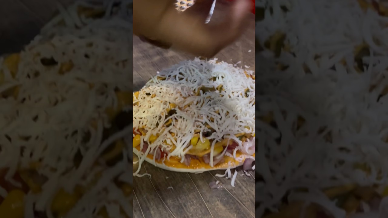 VIGGIE PIZZA #food #foodie #streetfood - YouTube