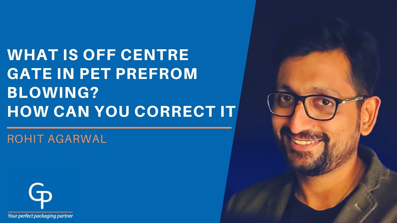 What is off center gate in PET Preform blowing - YouTube