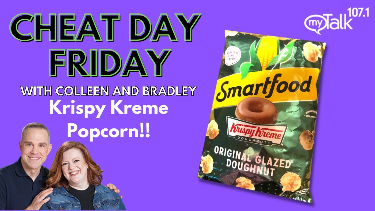 Cheat Day Friday: Krispy Kreme Popcorn! - YouTube