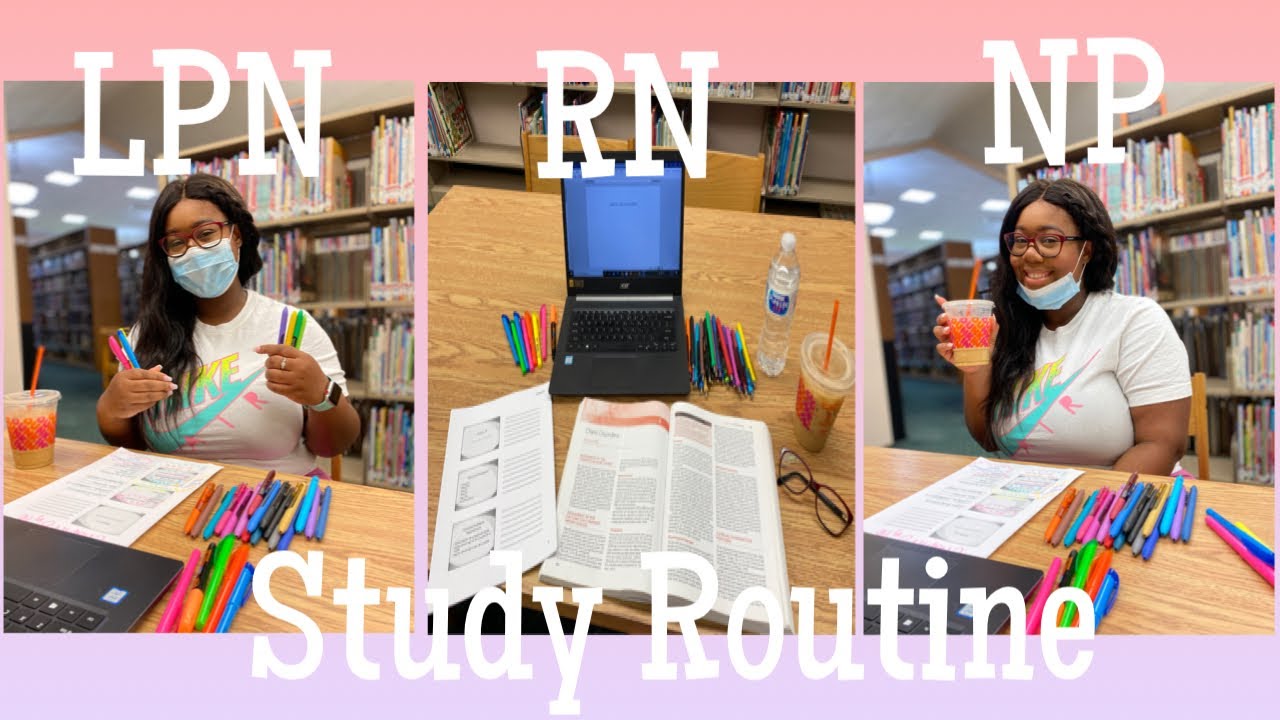 My Nurse Practitioner (NP) DETAILED and IN DEPTH Study Routine - YouTube