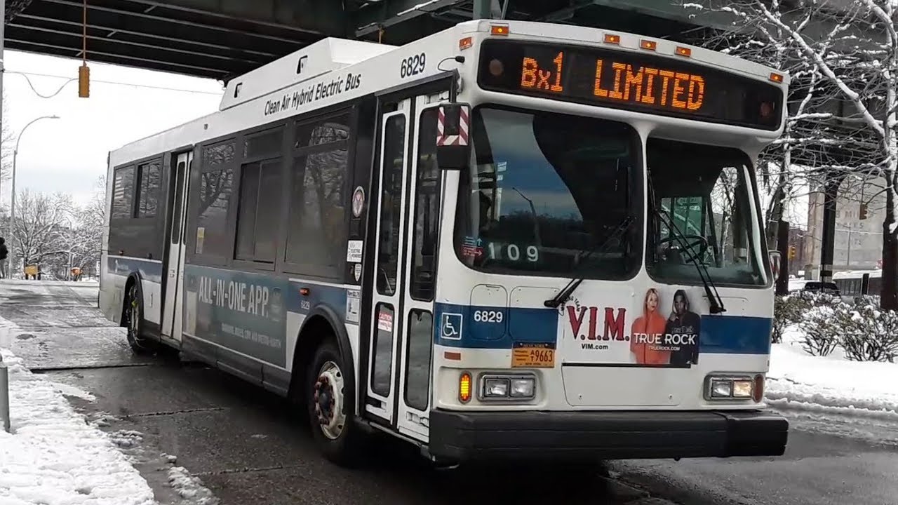 [Rare] MTA: 2007 Orion VII 07.501 Gen-2+ OG Hybrid-Electric Low Floor ...