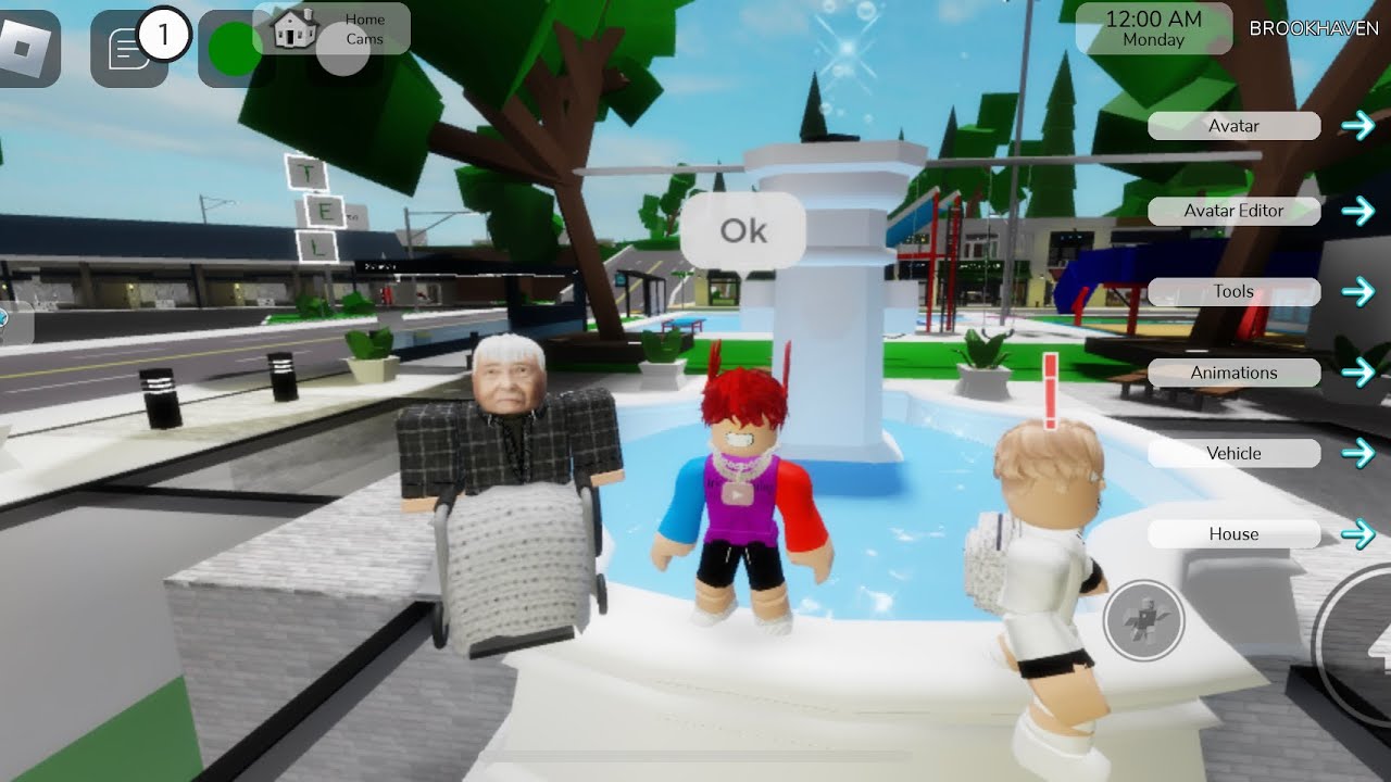 My evil stepdad came back to life to destroy IN ROBLOX BROOKHAVEN - YouTube