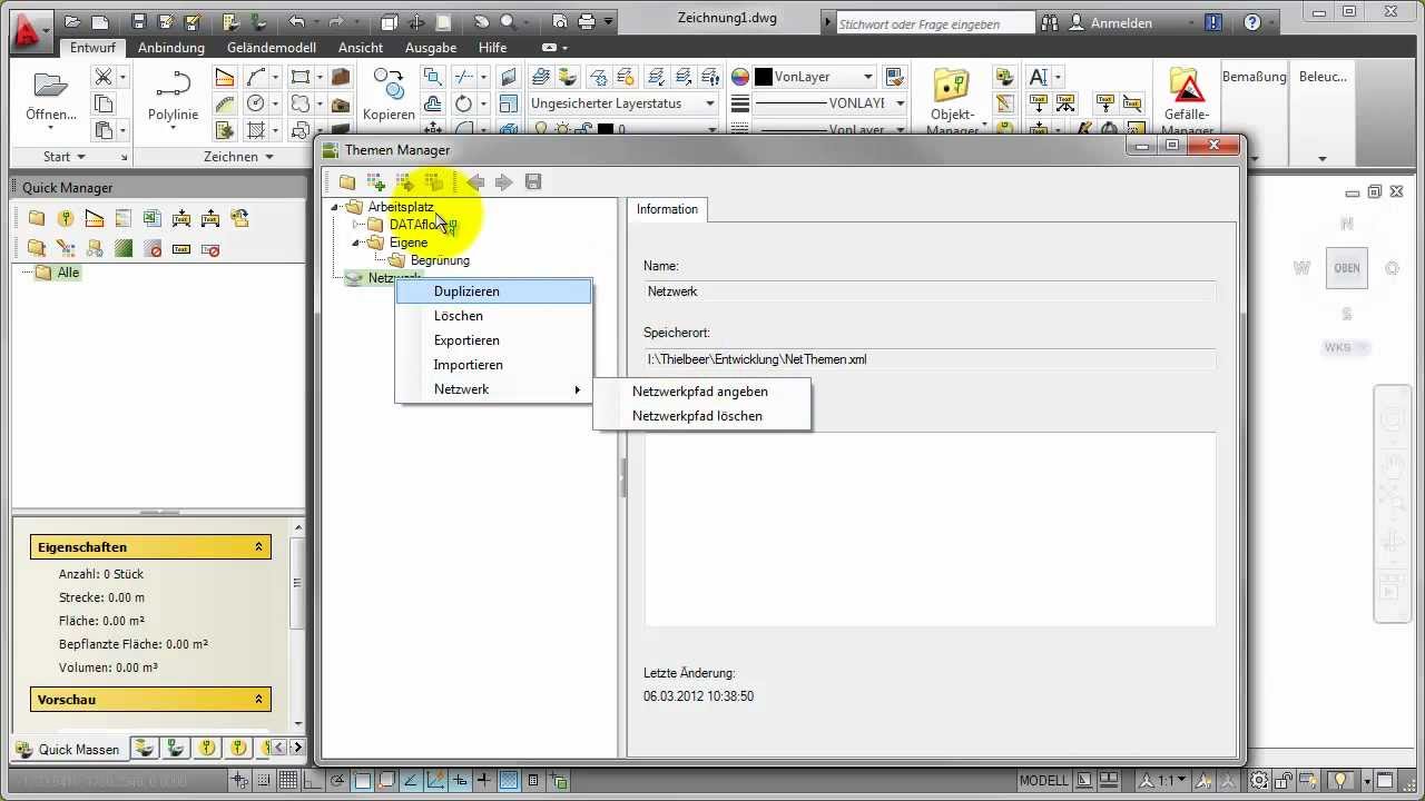 DATAflor CAD Online Hilfe - Themen erstellen - YouTube