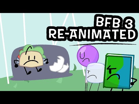 BFB 3 SCENE REANIMATED (BFDI ANIMATION) - YouTube