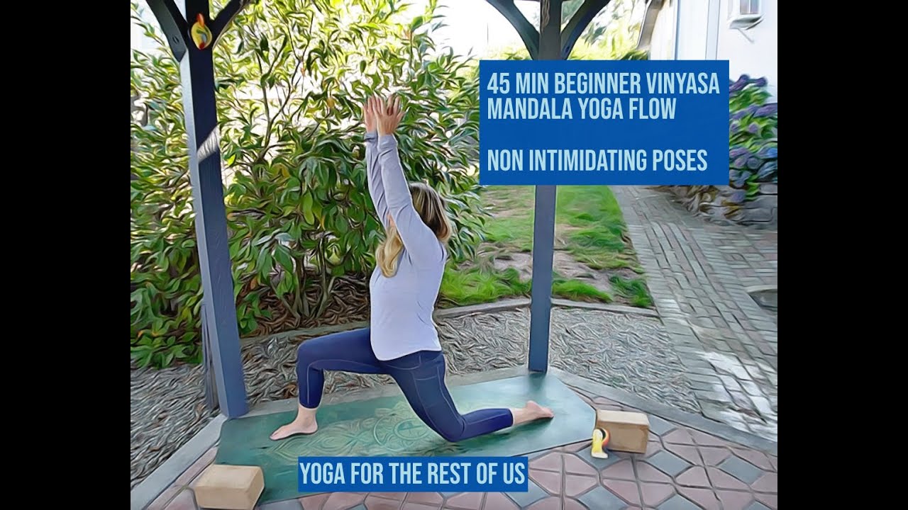 Beginner Morning Yoga For Over 40, Yoga Over 50, 45 Min Mandala Vinyasa ...