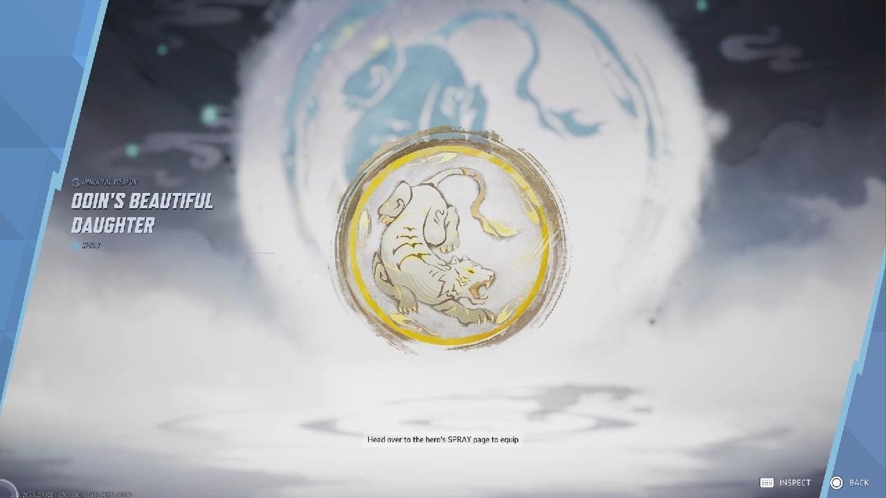 Marvel Rivals Odin's Beautiful Daughter Spray Acquired - YouTube