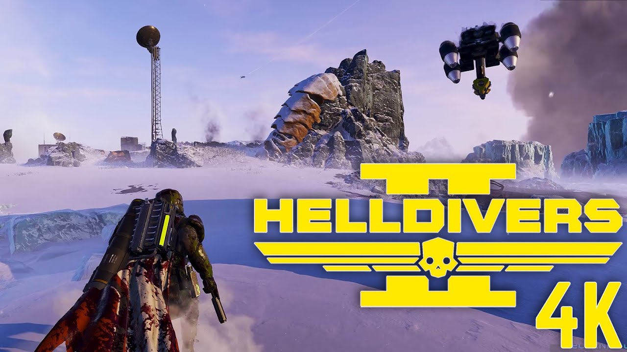 Helldivers 2 4K: Suicide Data Retrieval Mission on Heeth - YouTube