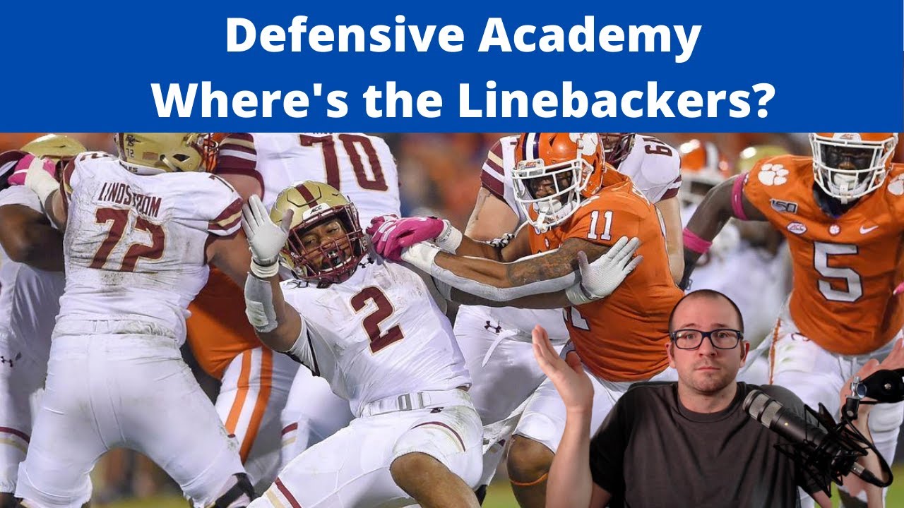 Defense Academy - Linebacker Alignments and Techniques - YouTube