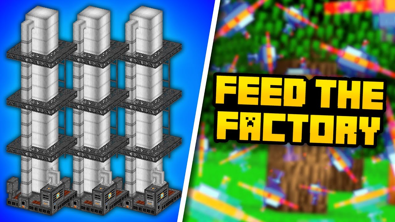 Minecraft Feed The Factory | OIL DRILLING & MINING DRONES! #20 [Modded ...